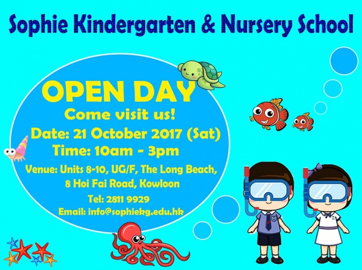 Open Day @ Sophie Kindergarten & Nursery School | Tickikids Hong Kong